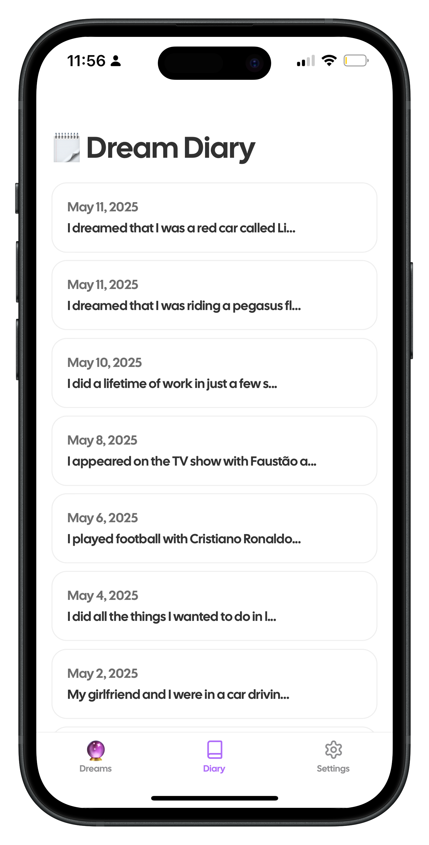 Dreamini - Turn Your Dreams into Reality | Mobile App