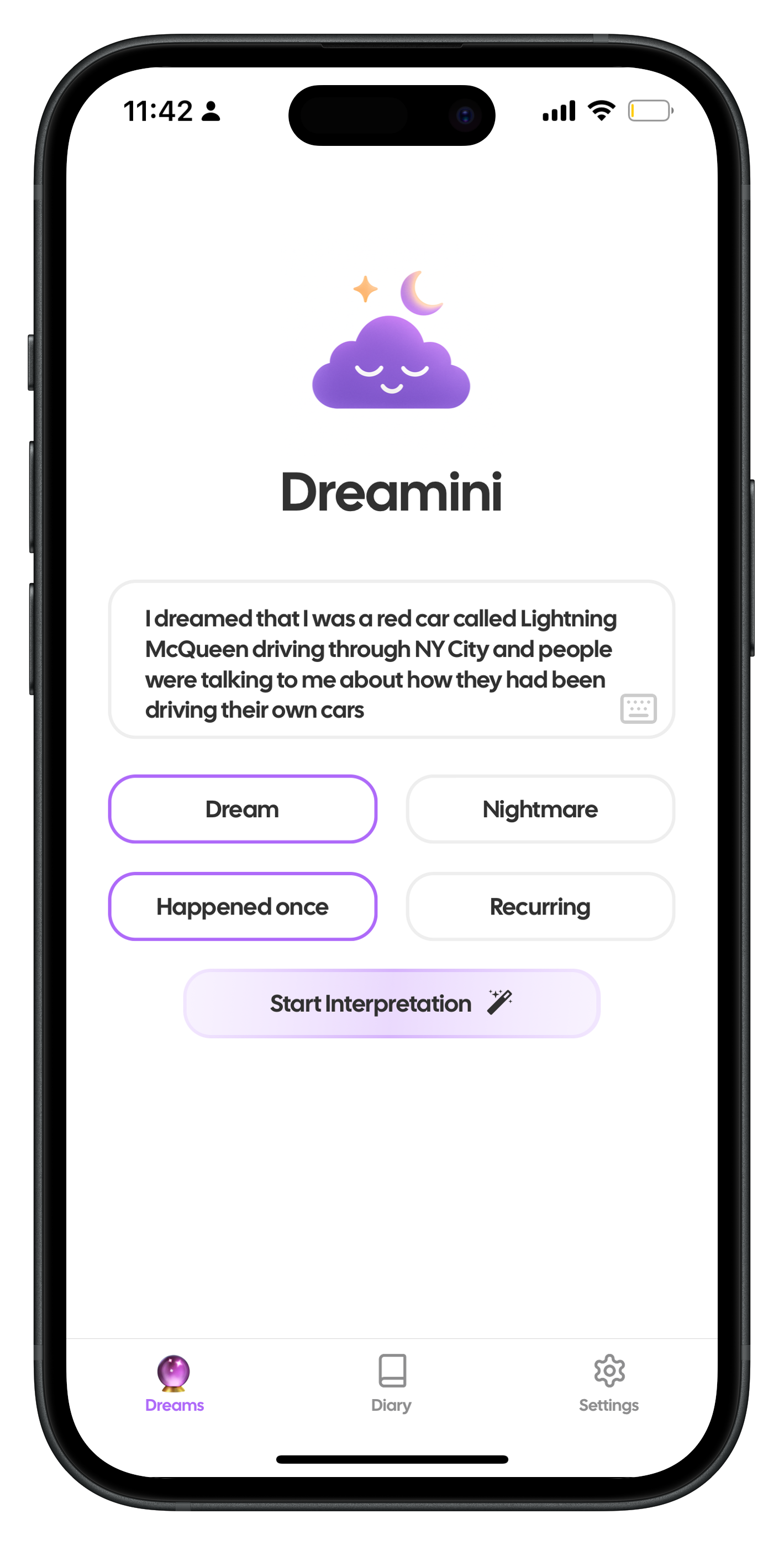 Dreamini - Turn Your Dreams into Reality | Mobile App